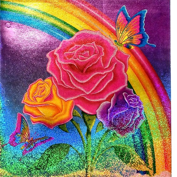Lisa Frank | Other | New Lisa Frank Rose Butterfly Prismatic 2 Pocket ...